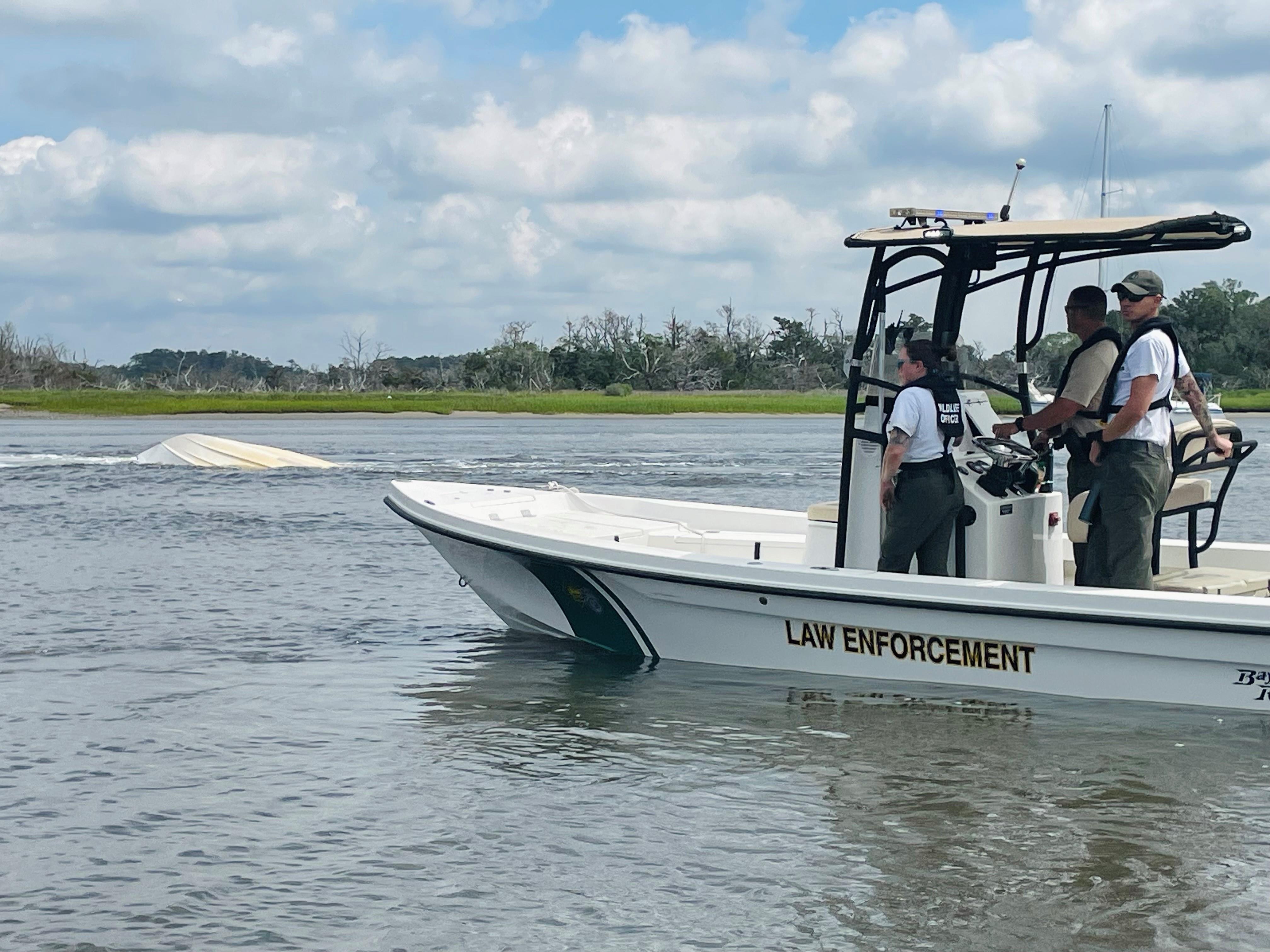 NCWRC Law Enforcement Major and Basic Academy Recruit Save Boaters
